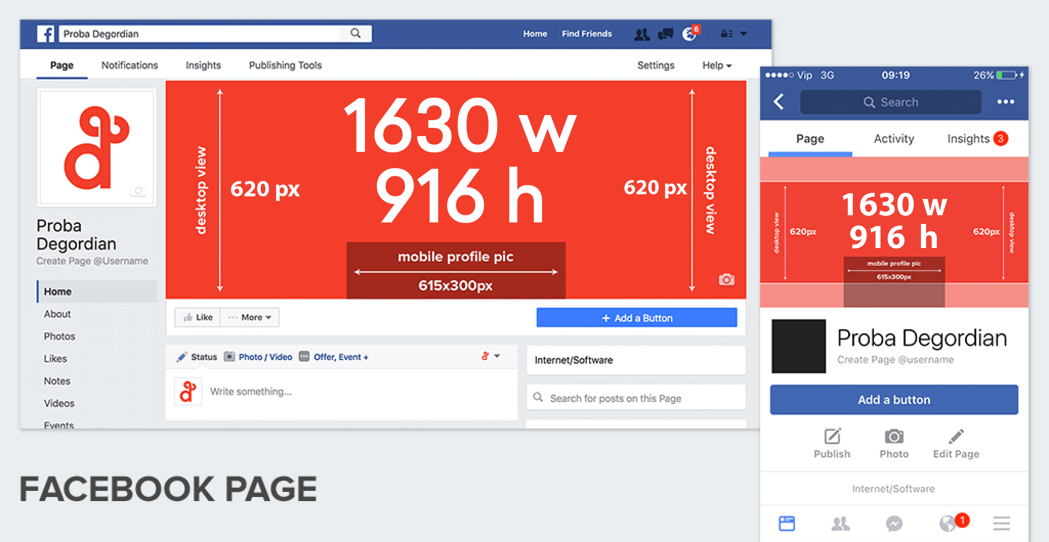 Facebook image size guide 2020